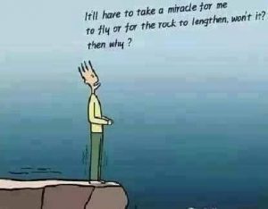 Have faith in God | Creative cartoon | Author Love