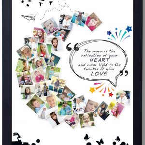 The Beautiful Moon | Photo Frame | Author Love